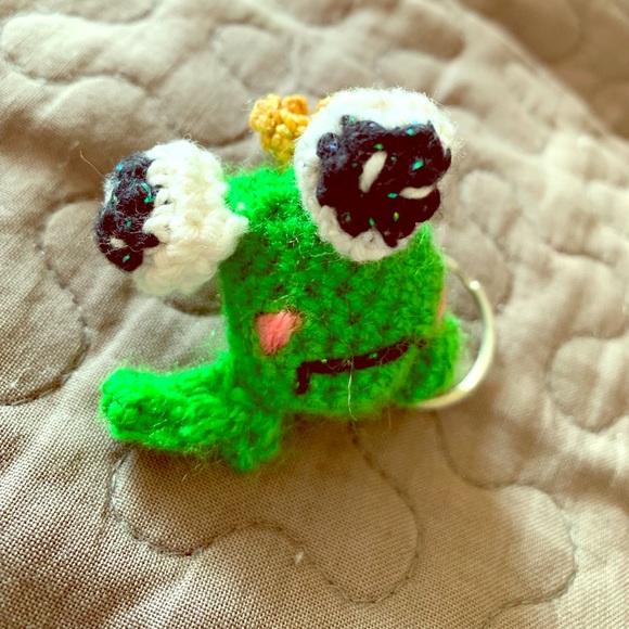 Accessories | Crochet Keychain Ugly Froggyprinces | Poshmark